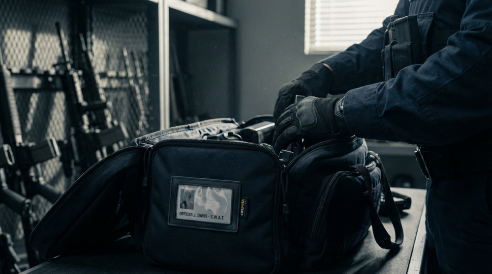 Identification Windows on Gun Bags: Security & Accountability